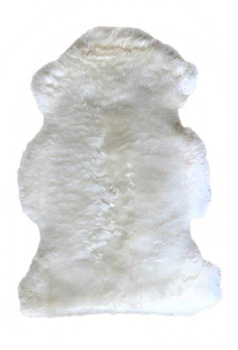 Natural New Zealand Sheep Skin White by Rug Culture - 105X70CM - RECTA ...