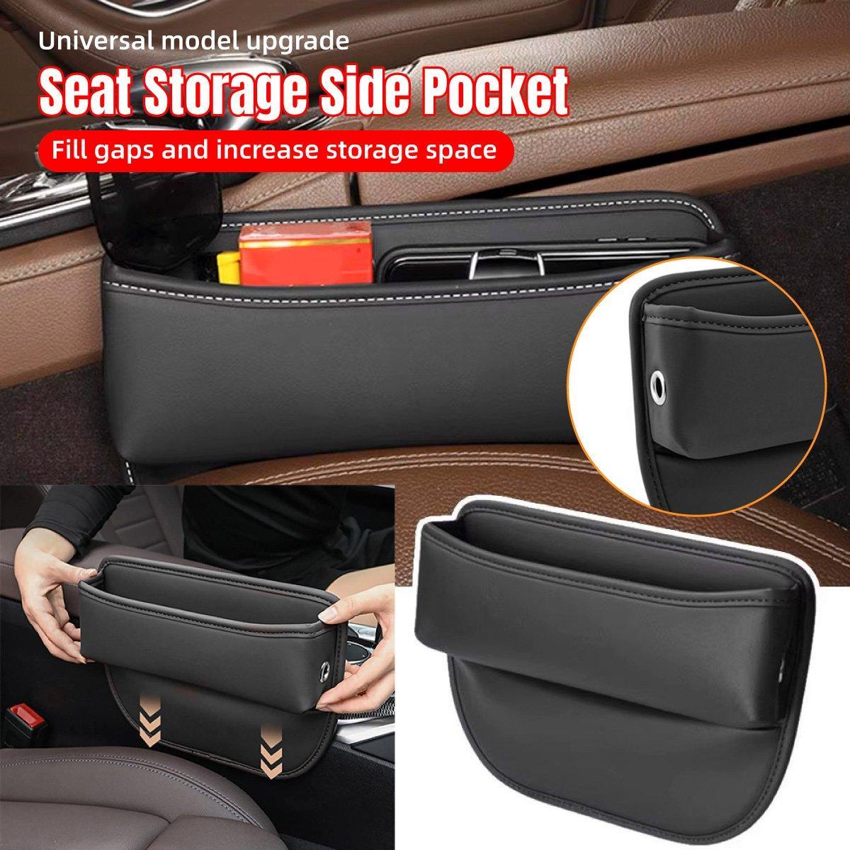 Universal Gap Storage Organizer Box for Vehicle Front Console Side Slo ...