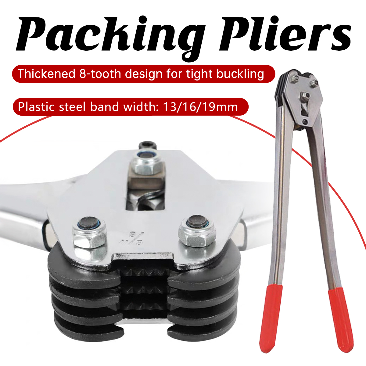 Manual Strapping Tool Set Packing Banding Pliers Practical Tensioner S – Factory Direct Shop