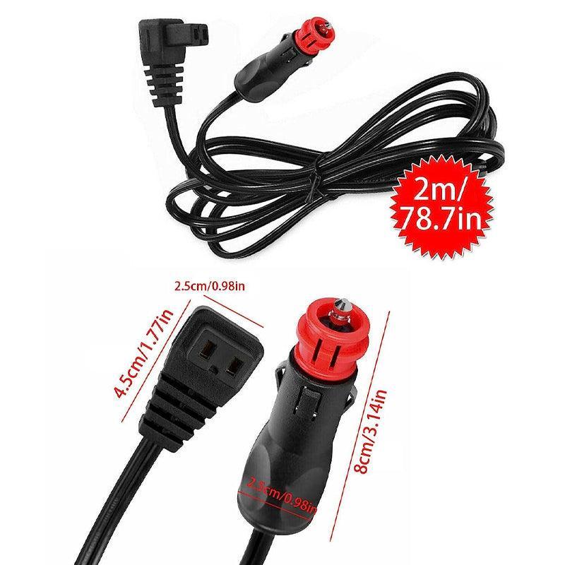 12V Merit And Cigarette Plug To Waeco Fridge Adaptor Power Lead Cable ...