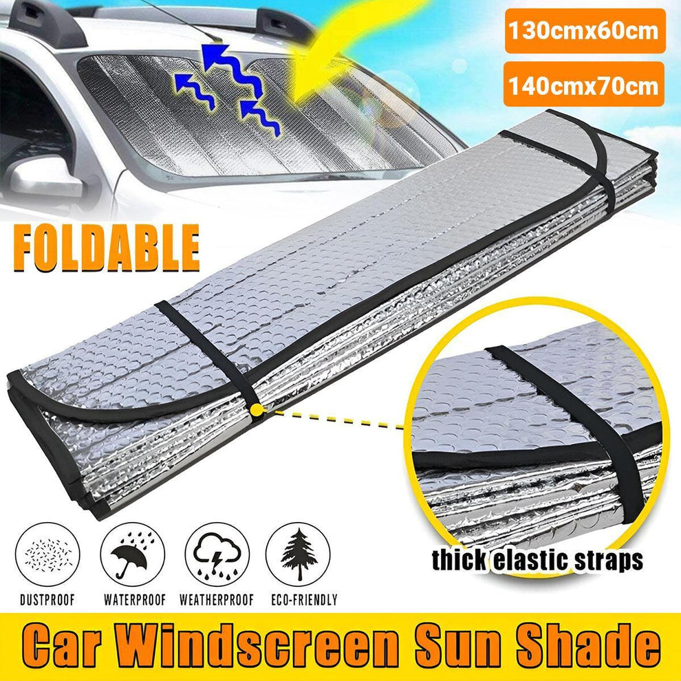 Car Windscreen Sun Shade Heat Reflective Windshield Front Rear Window ...