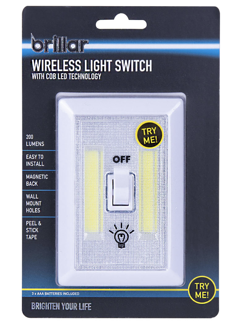 Brillar Wireless Light Switch with Cob Led Technology – Factory Direct Shop