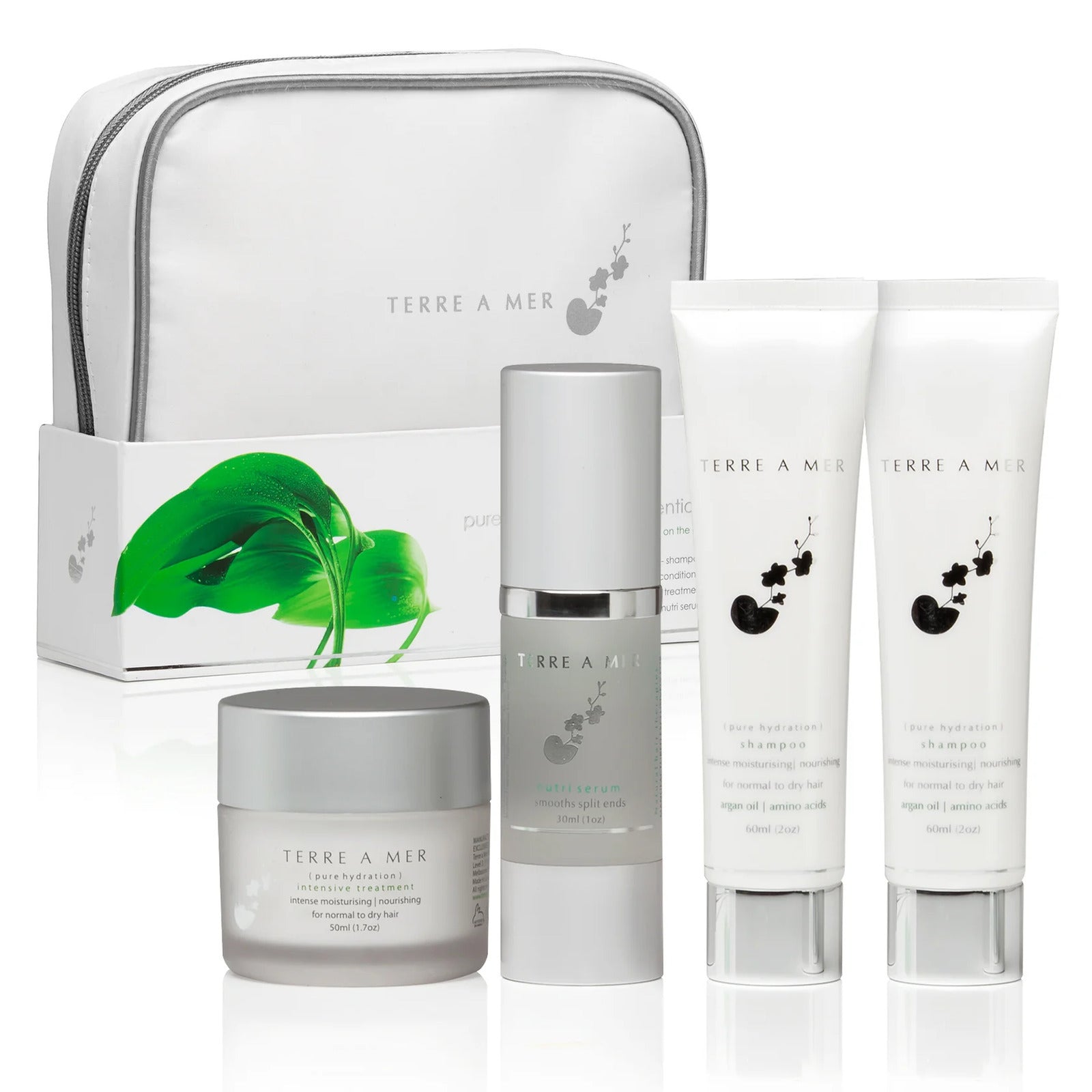 TERRE A MER Pure Hydration Moisture Keratin Aftercare (Travel Hair Rep ...