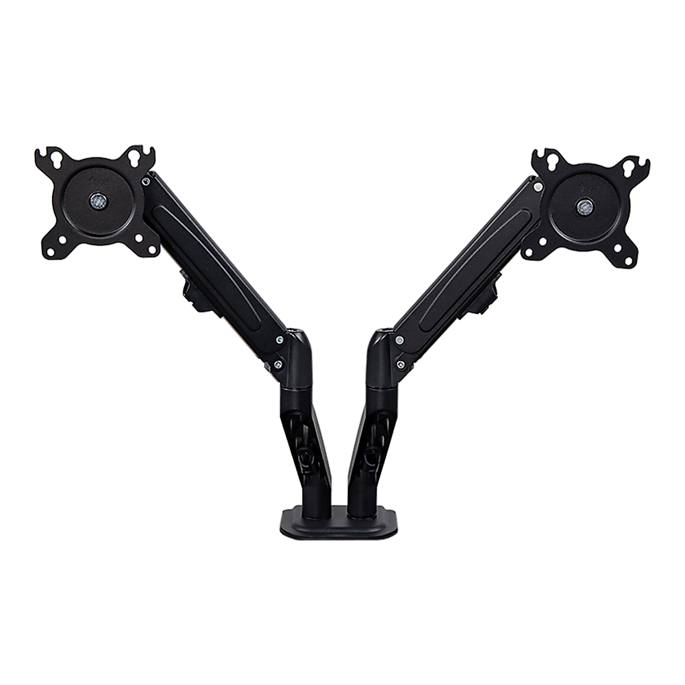 Dual Screen Gas-strut Monitor Stand Mount Desktop Bracket for LED/LC ...