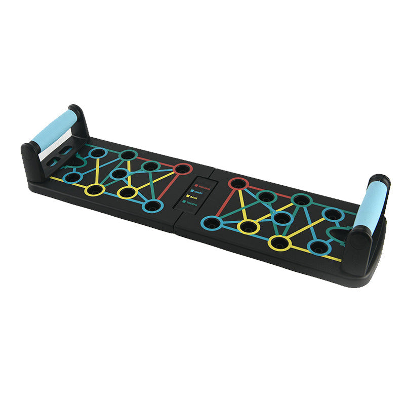Multifunctional Push-Up Board - 9-in-1 Foldable Push-Up System for Str ...