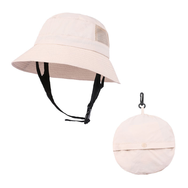 Light Pink UV50+ Sun Protection Bucket Hat - Waterproof, Quick-Dry, Fo ...