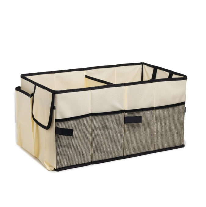 Off white Car Trunk Storage Box - Foldable Organizer – Factory Direct Shop