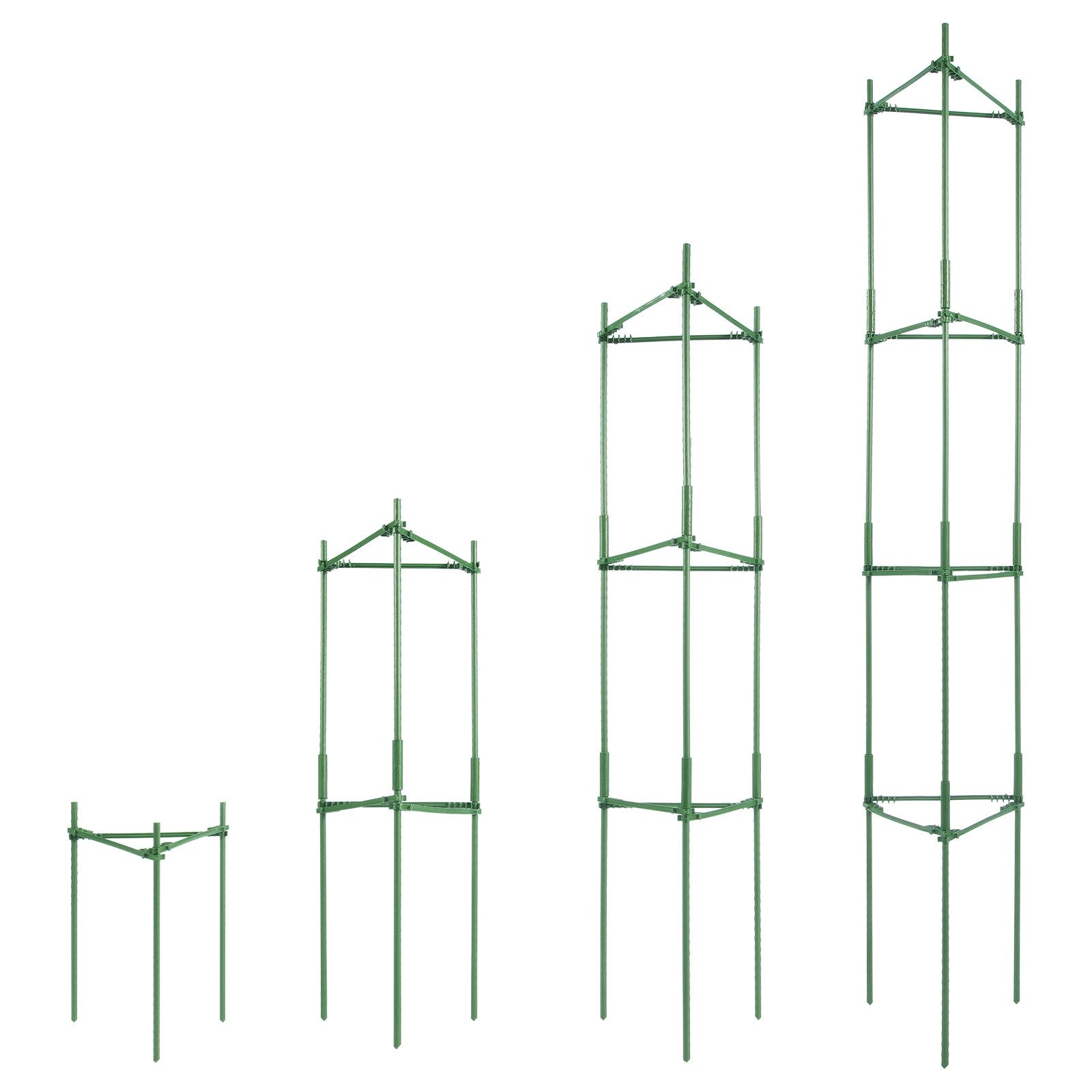 4 Packs Tomato Cages for Garden 1620 mm Tomato Plant Stakes Support Ca ...