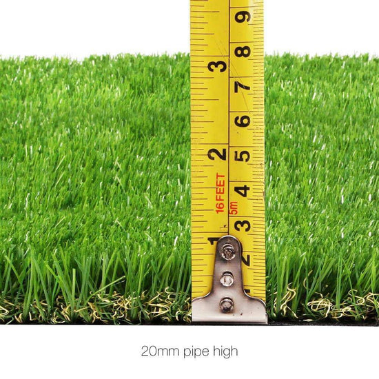 Prime Turf Artificial Grass 20mm 2mx5m Synthetic Fake Lawn Turf Plasti – Factory Direct Shop